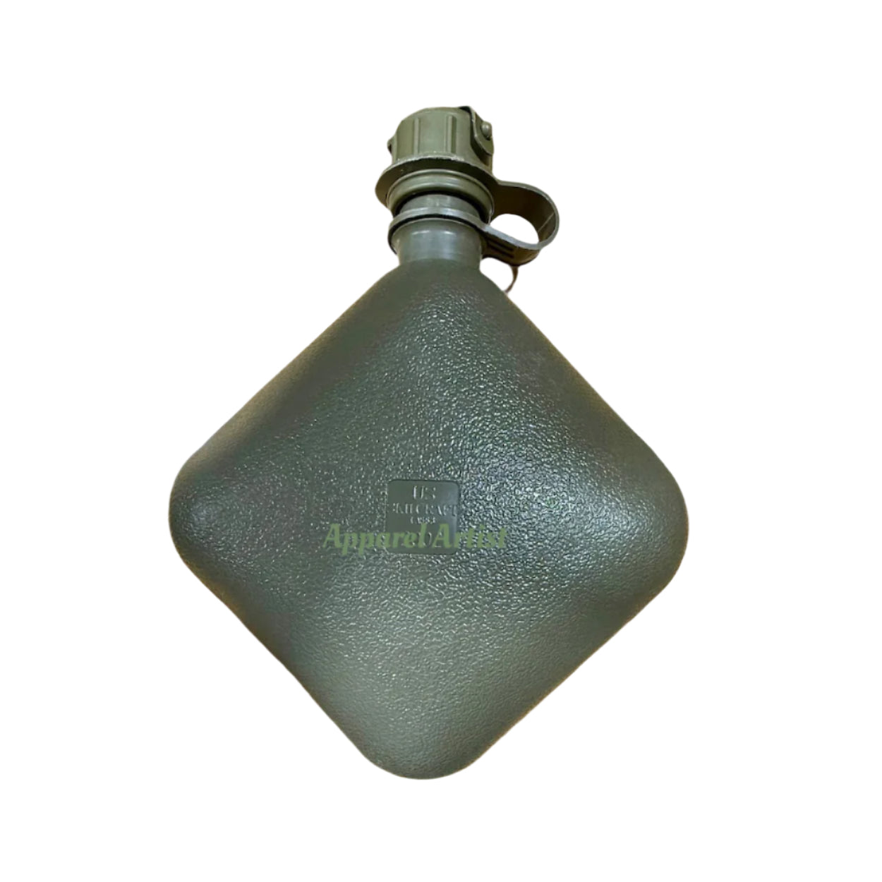 US Military 2-Quart Collapsible Water Canteen - Lightweight Field Hydr ...