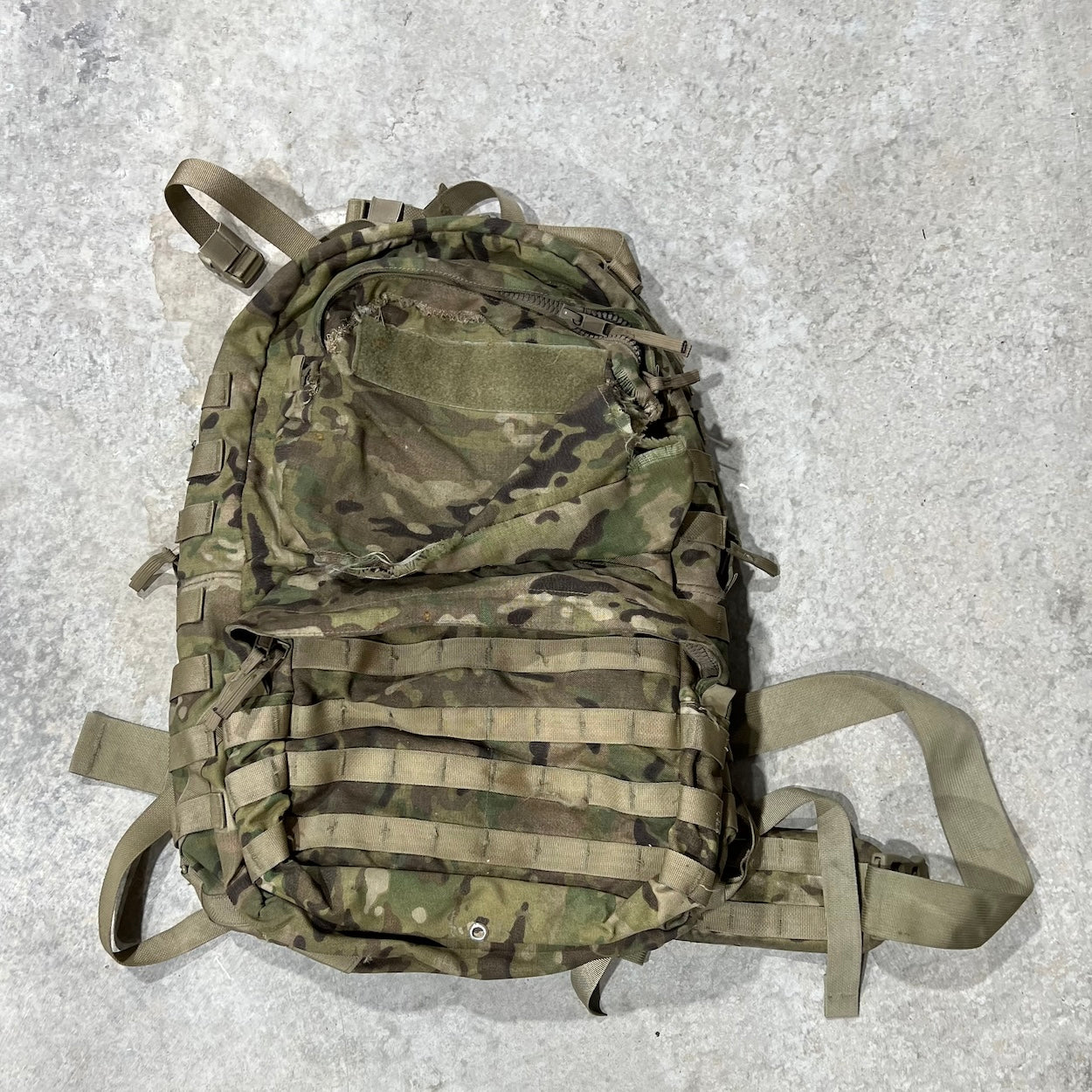 U.S. Army OCP Medium Molle II Rucksack Multicam Field Pack w/ Frame ...