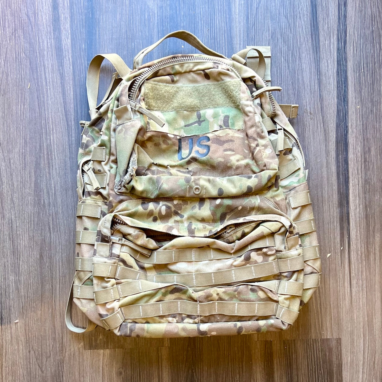 U.S. Army OCP Medium Molle II Rucksack Multicam Field Pack w/ Frame ...